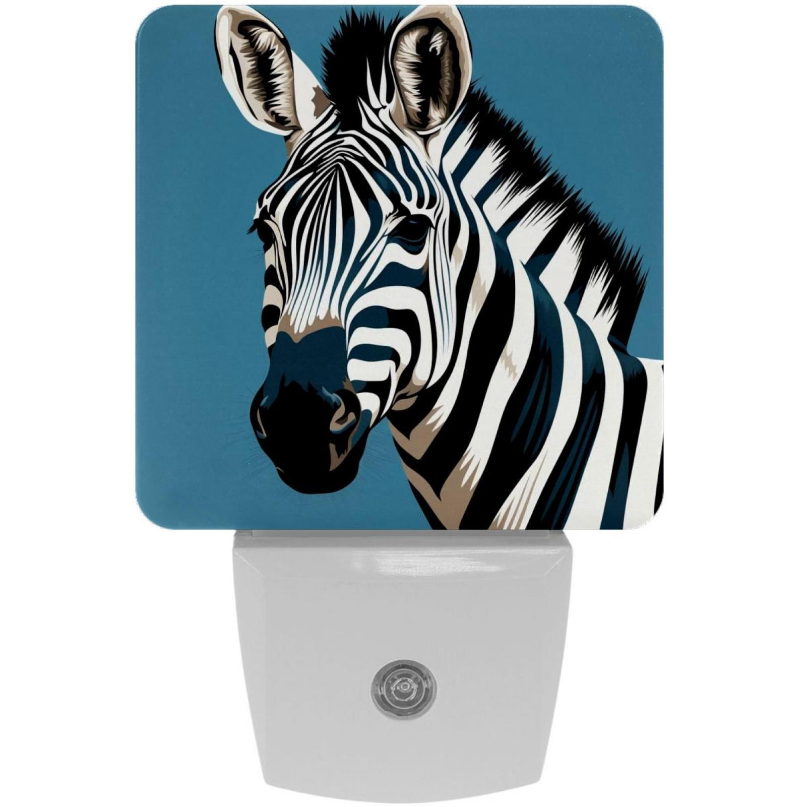 Zebra LED Square Night Lights - Stylish and Energy-Efficient Room ...