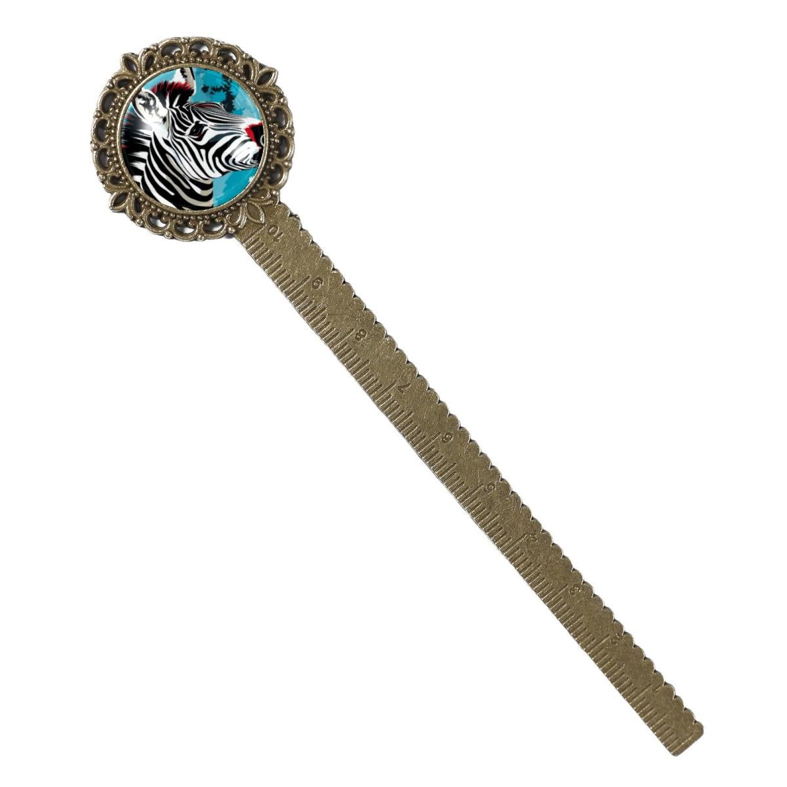 Zebra Lace Bookmark in Antique Bronze: a Gift for Readers and Book ...