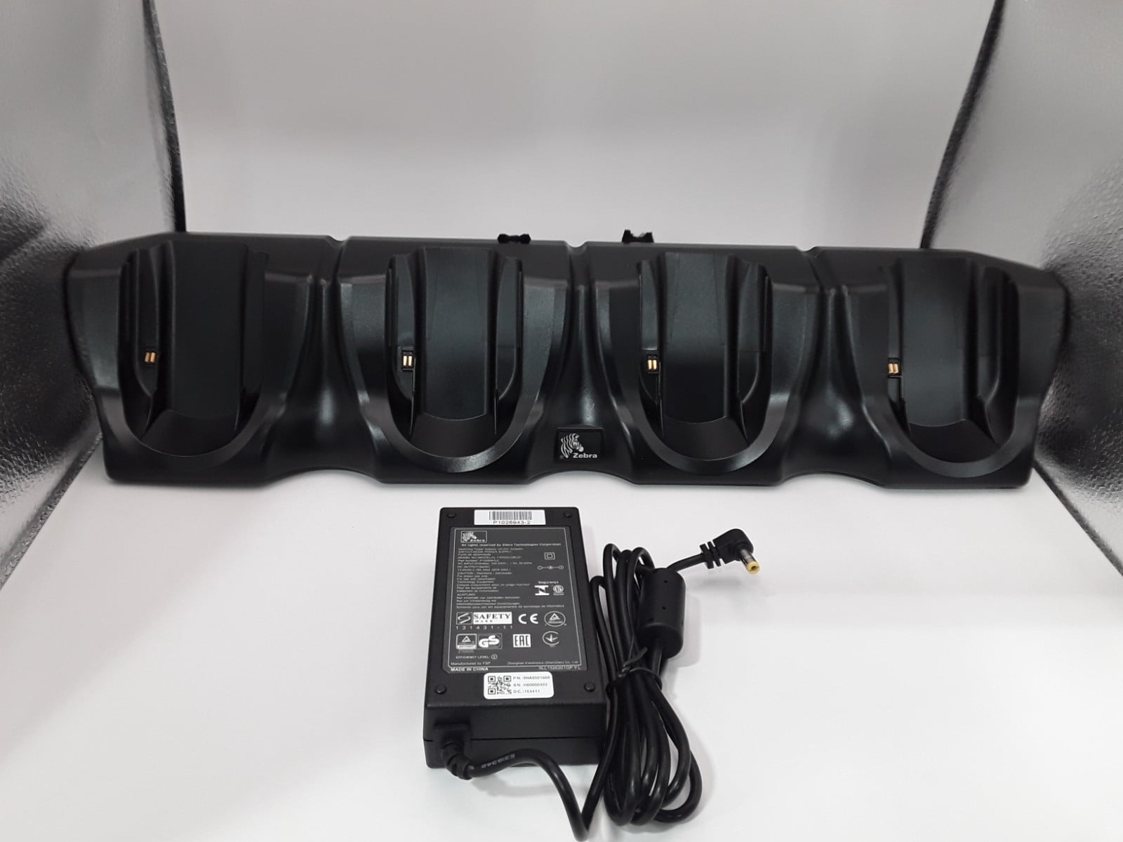 Zebra MZ Power Station NEW (Model iMZ230)4-Slot Cradle,4.0a charging w ...