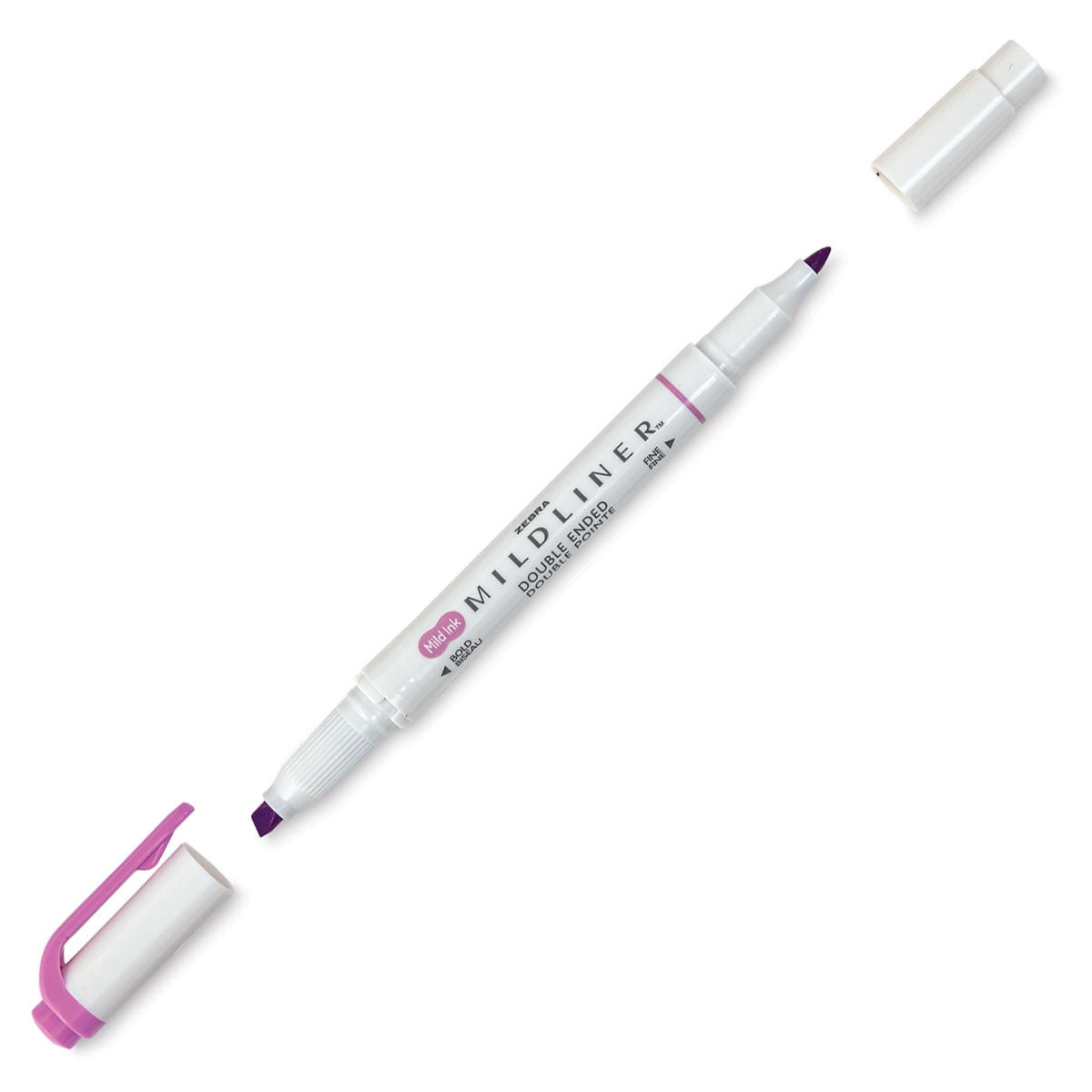 Zebra Mildliner Double Ended Creative Marker - Magenta - Walmart.com