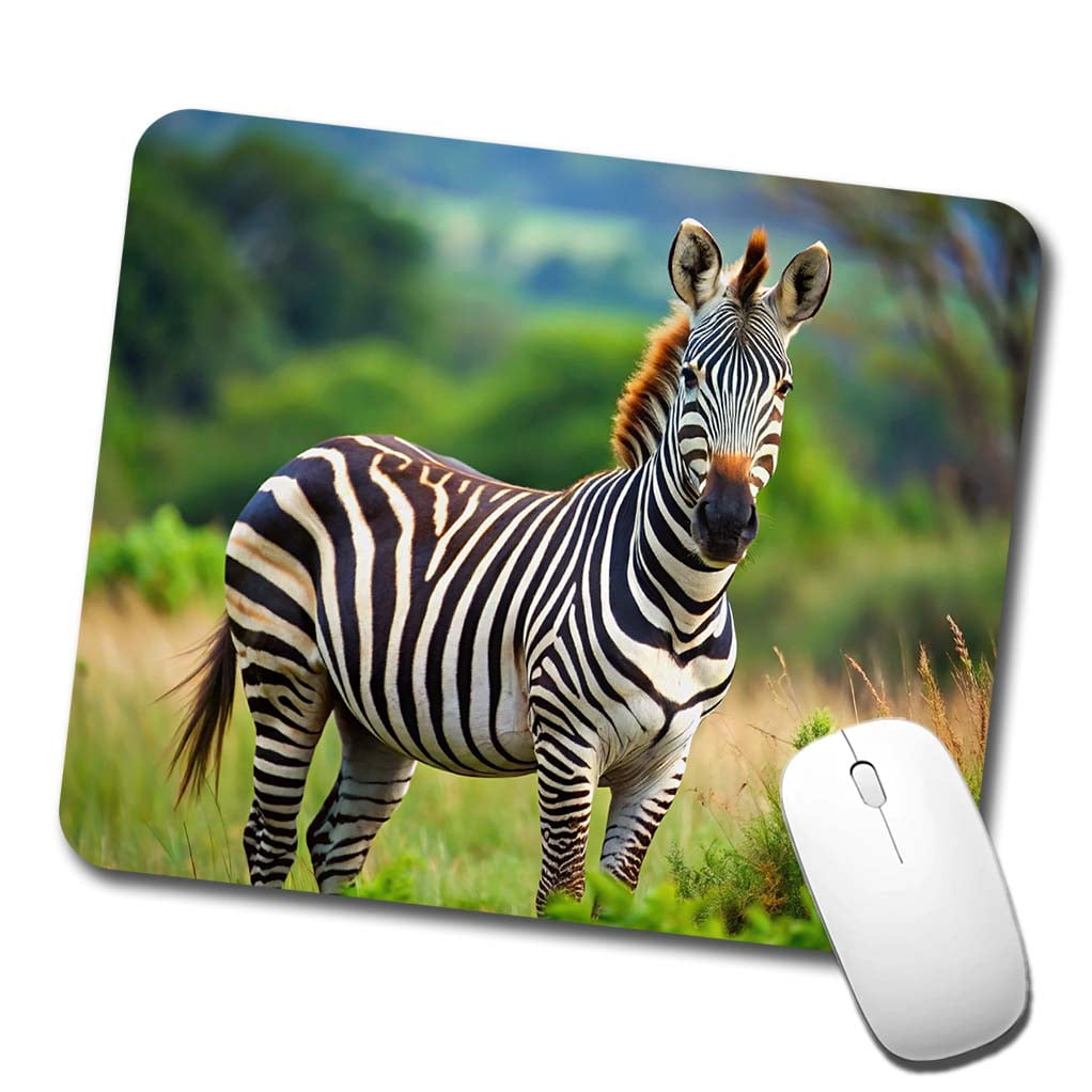 Zebra Mouse Pad Low Profile Gaming Mat - Walmart.com