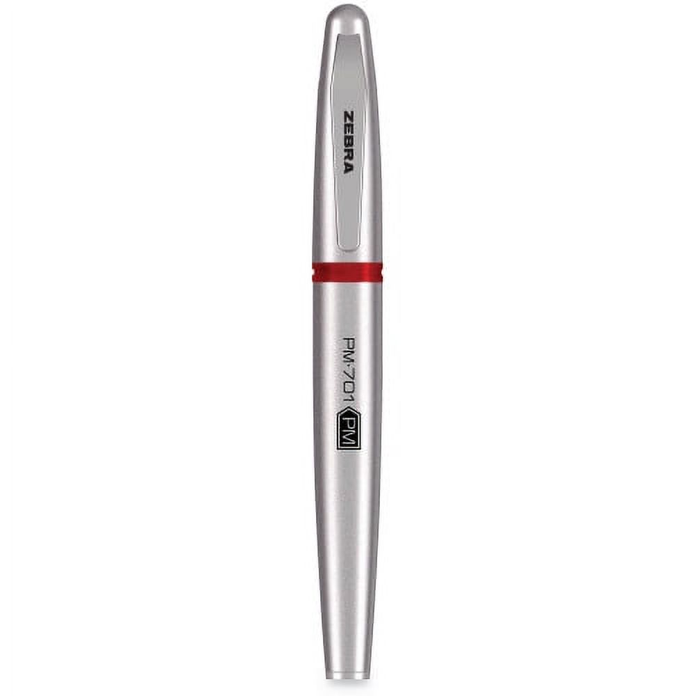 Zebra PM-701 Permanent Marker, Medium Bullet Tip, Red, Each - Walmart.com