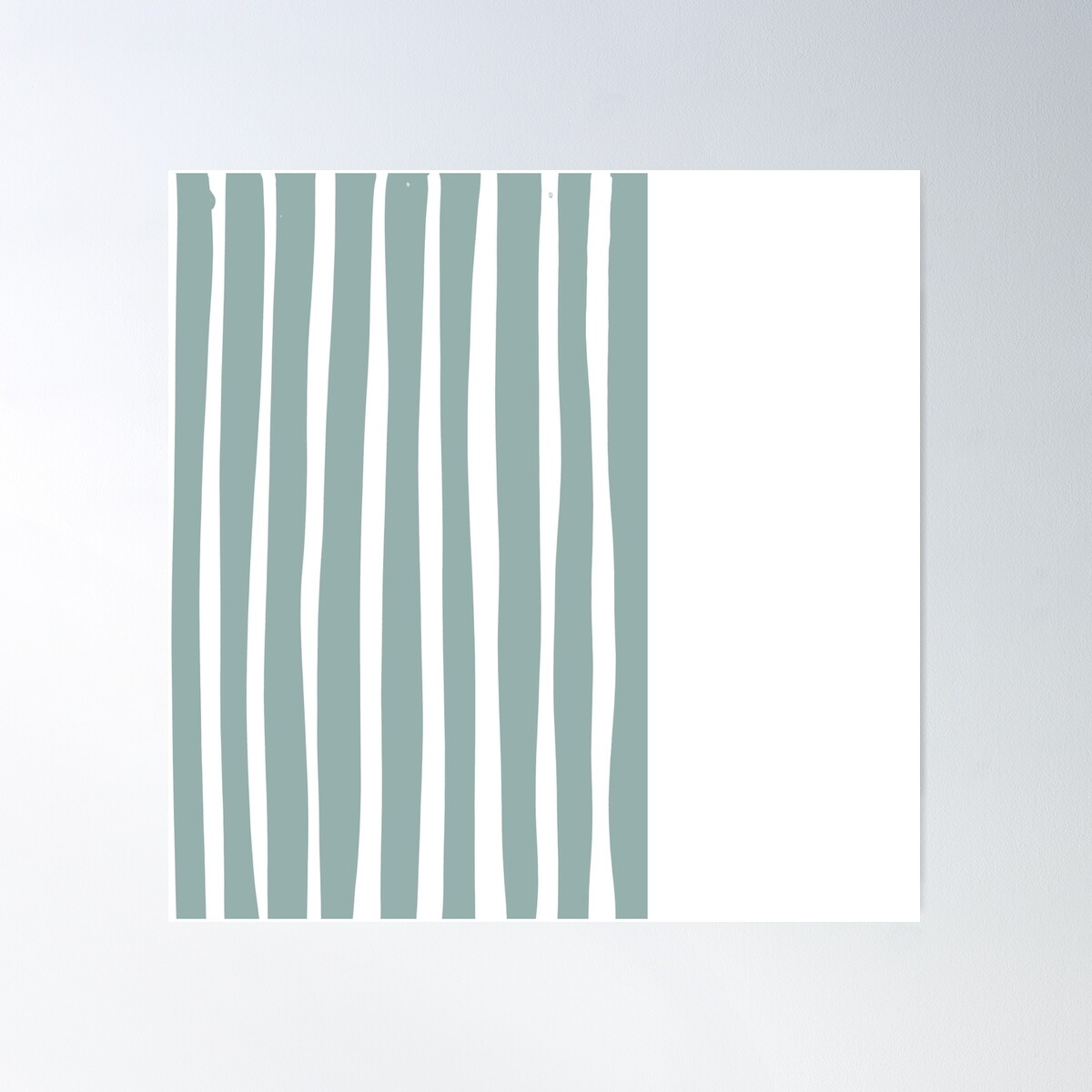 Zebra Pattern Poster Wall Art, Modern Wall Decor For Living Room ...