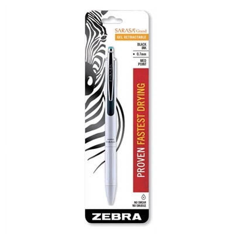 Zebra Pen 0.7mm Retractable Gel Pen 0.7 mm Pen Point Size - Refillable ...