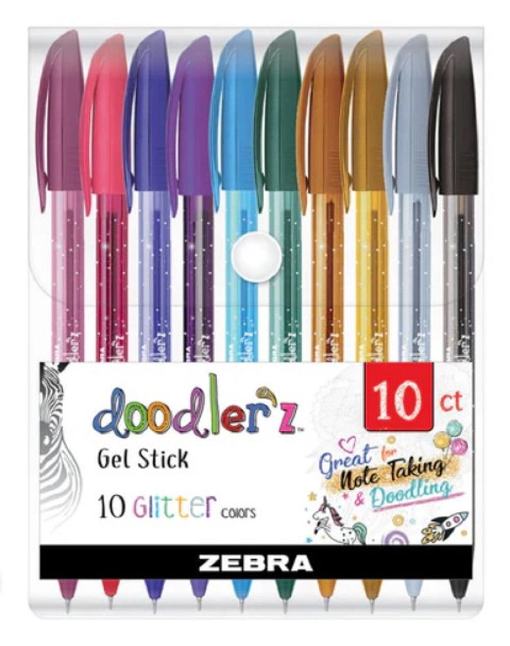 Zebra Pen Doodler'z Gel Stick Pen Set (Pack of 48) - Walmart.com