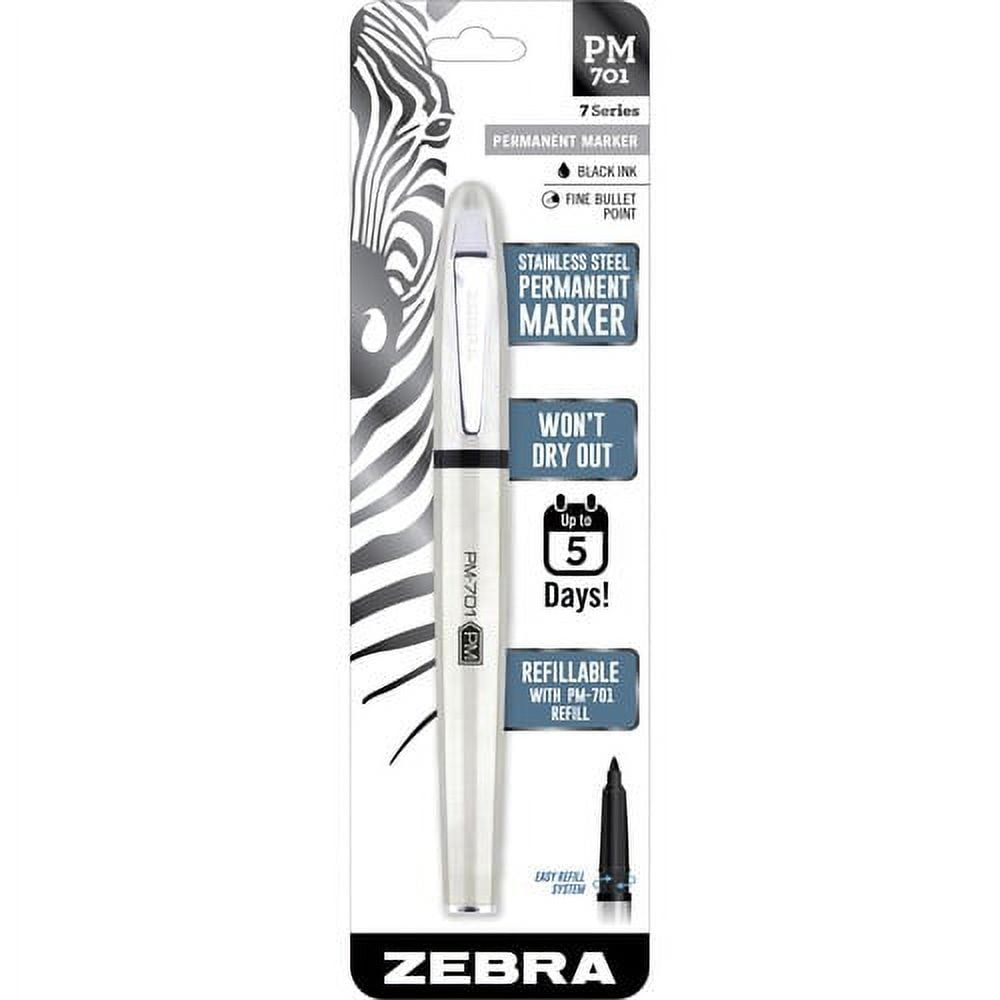 Zebra Pen Fine Bullet Tip PM-701 Permanent Marker Fine Pen Point ...