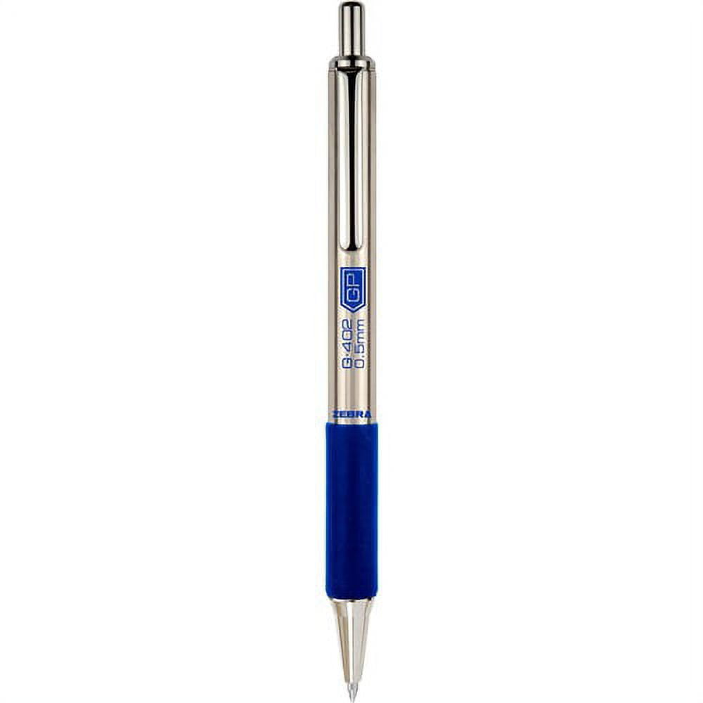 Zebra Pen G-402 Retractable Gel Ink Pen - Fine Pen Point - 0.5 mm Pen ...