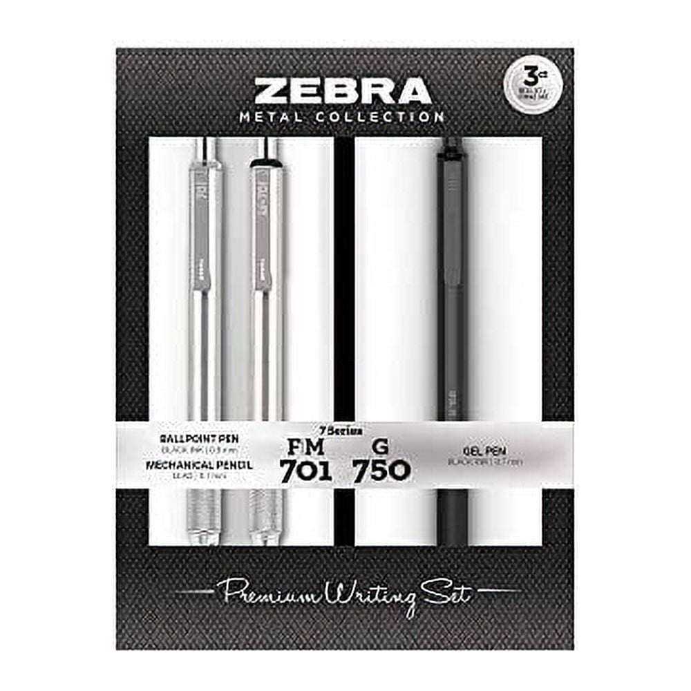 Zebra Pen G-750 Retractable Gel Pen, F-701 and M-701 Retractable Pen ...