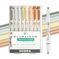 Zebra Pen Mildliner Double-Ended Creative Highlighter Set - Neutral ...