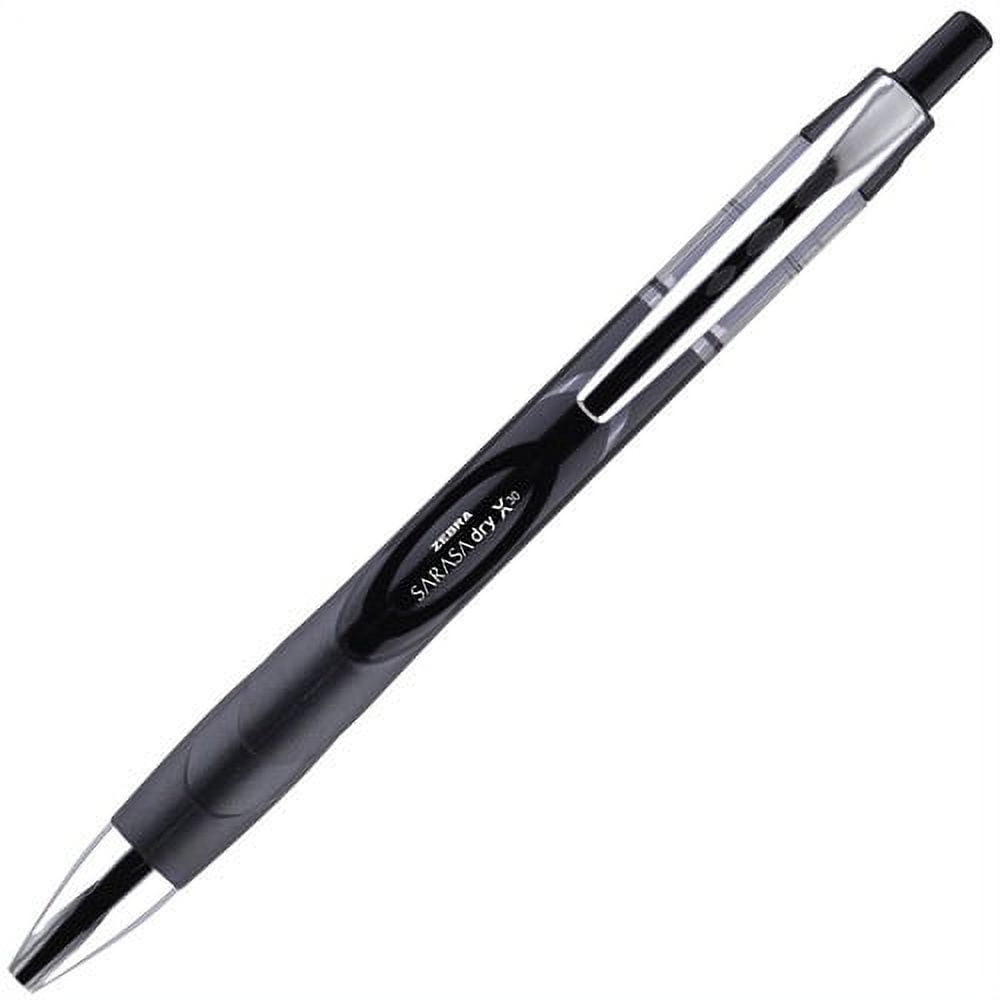 Zebra Pen Sarasa Dry X30 Gel Retractable Pen 0.7 mm Pen Point Size ...