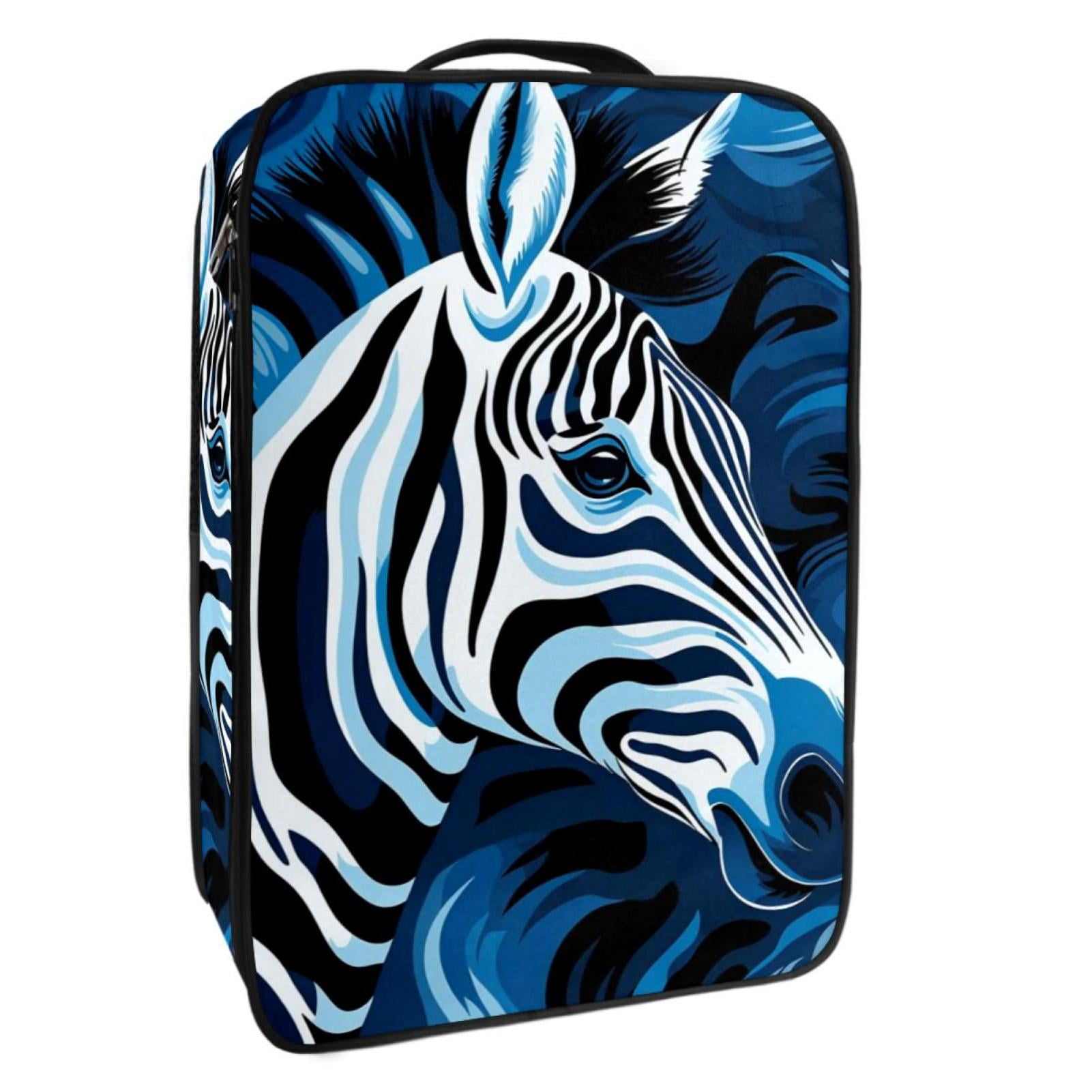 Zebra Polyester Shoe Boxes Organizer 23x31cm/9x12in, Closet Storage ...