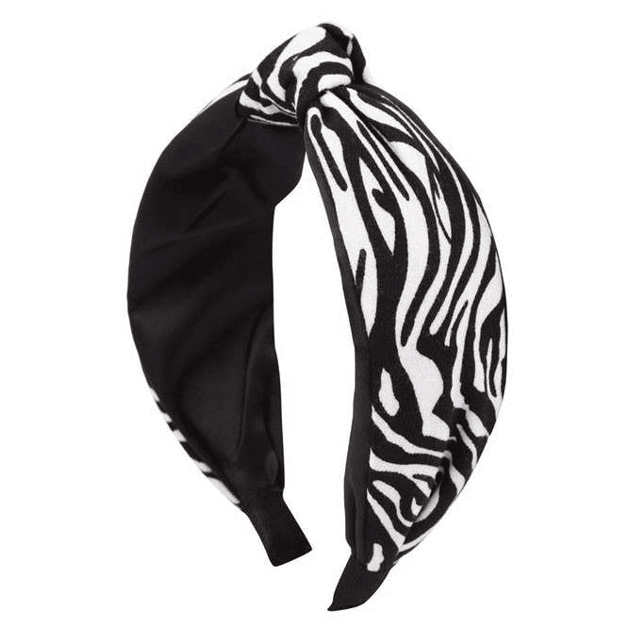 Zebra Print Hair Clasp[ One Size Black ] - Walmart.com