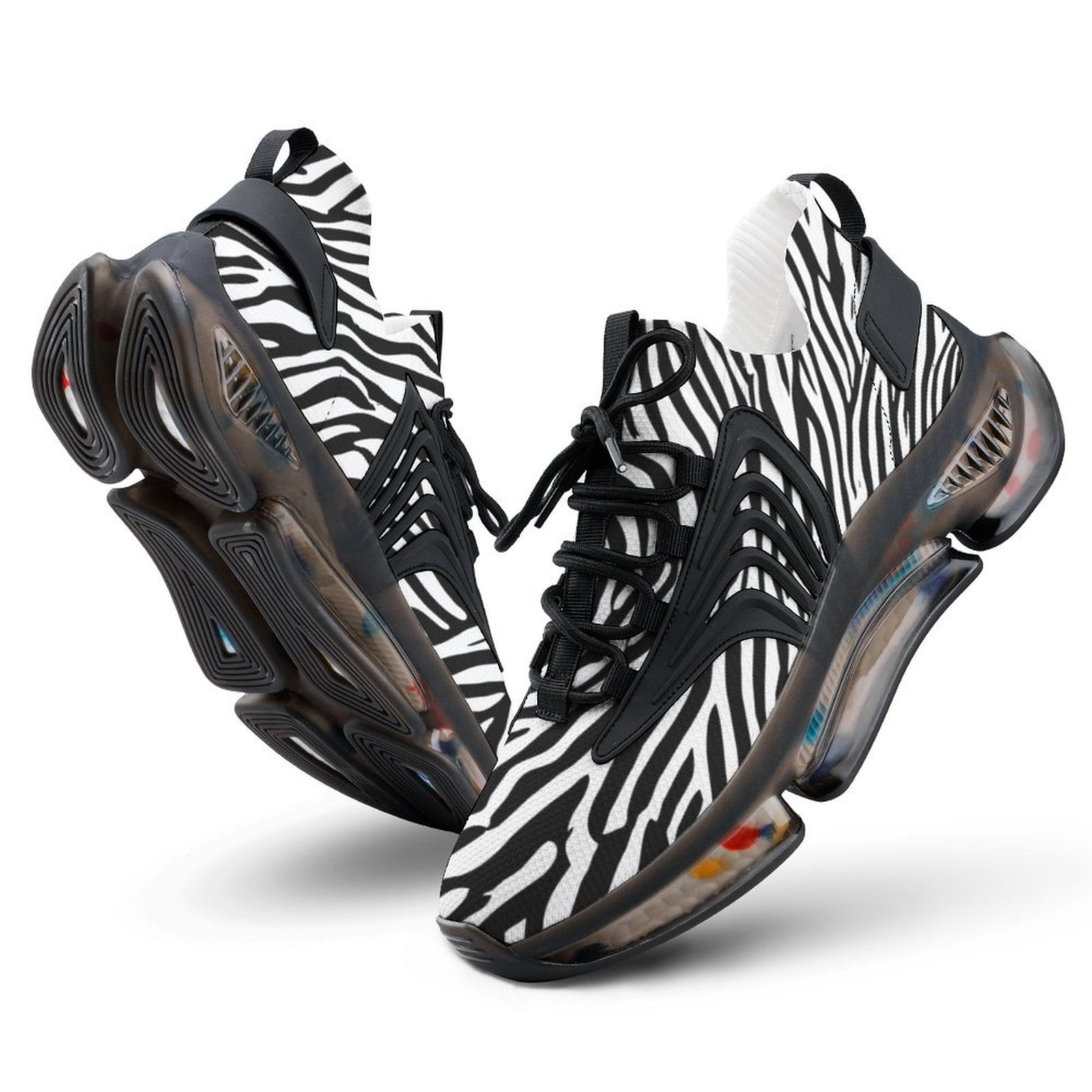 Zebra Print, Wild Walking Shoes for Men Woman Lightweight Tennis ...