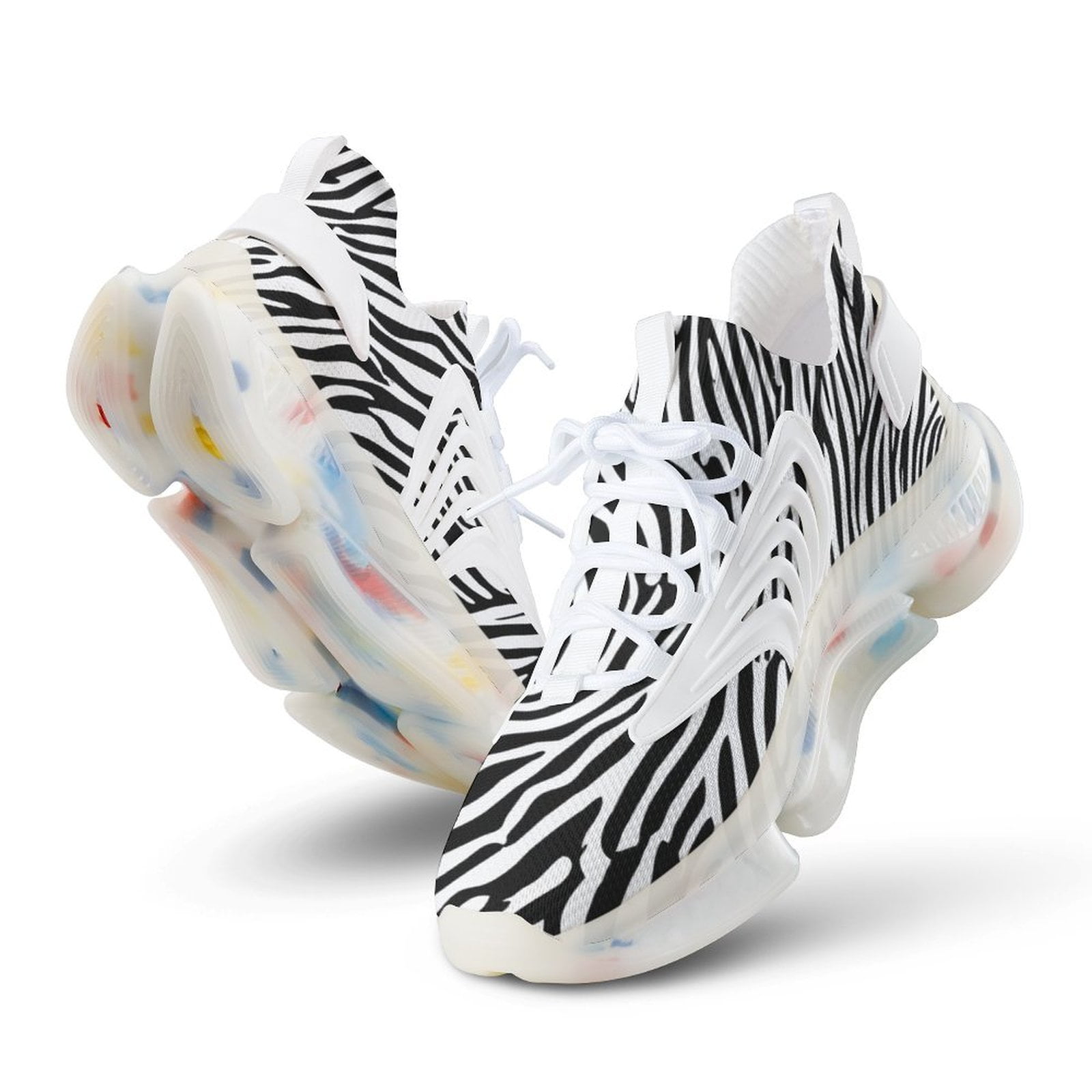 Zebra Print, Wild Walking Shoes for Men Woman Lightweight Tennis ...