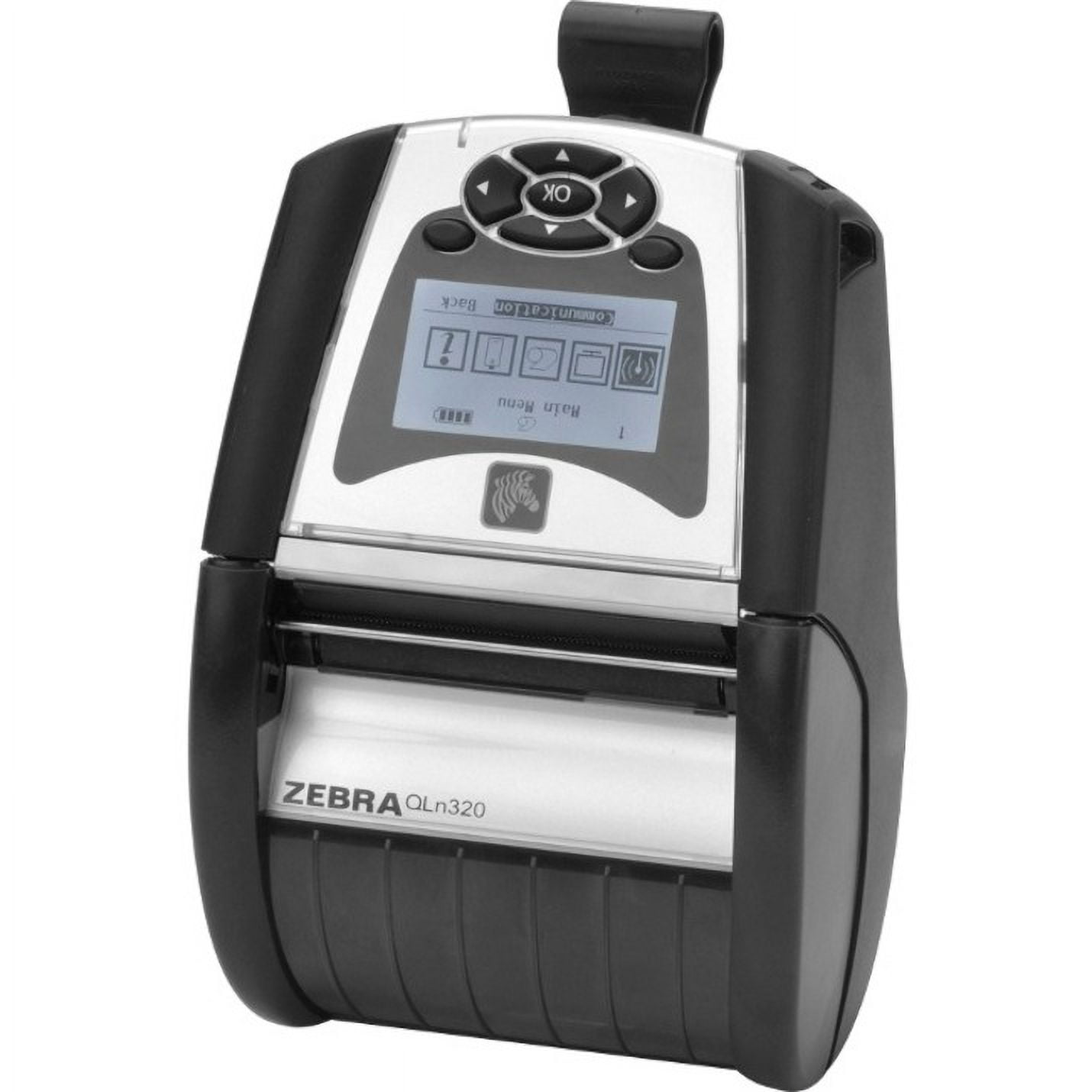 Zebra QLN320 Mobile Direct Thermal Printer, Monochrome, Portable, Label ...