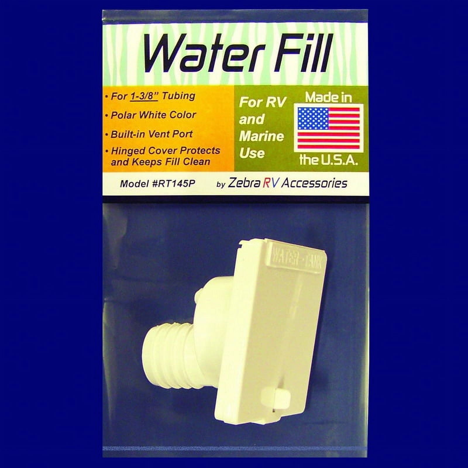 Zebra RV Z6A-RT145P Water Fill Spout Connector, White - Walmart.com