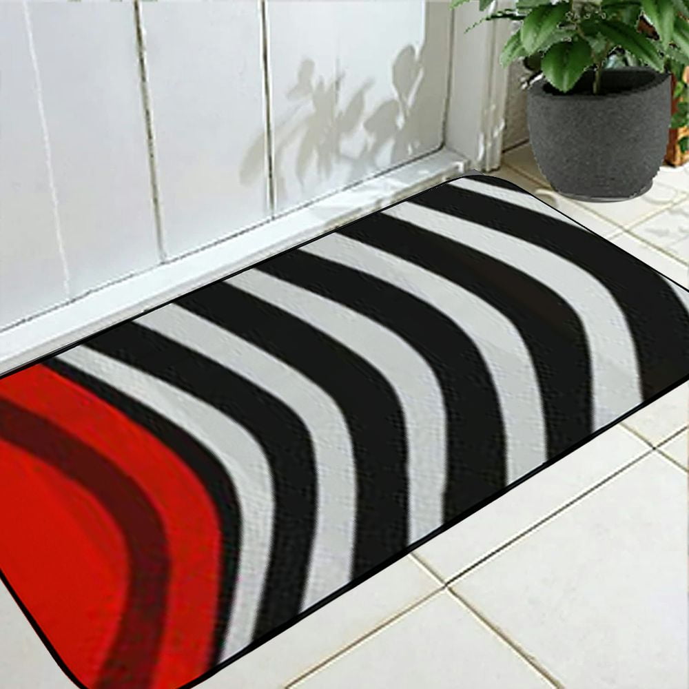 Zebra Skin Tiger Stripes Doormat Entryway Mats Decorative Welcome Mat ...