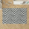 Zebra Stripe Ivory Charcoal Kids Play Mat - Walmart.com