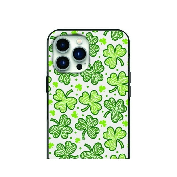 Zebra Stripe Shamrock St Patrick’s Day Pattern for iPhone 17 11 12 13 ...