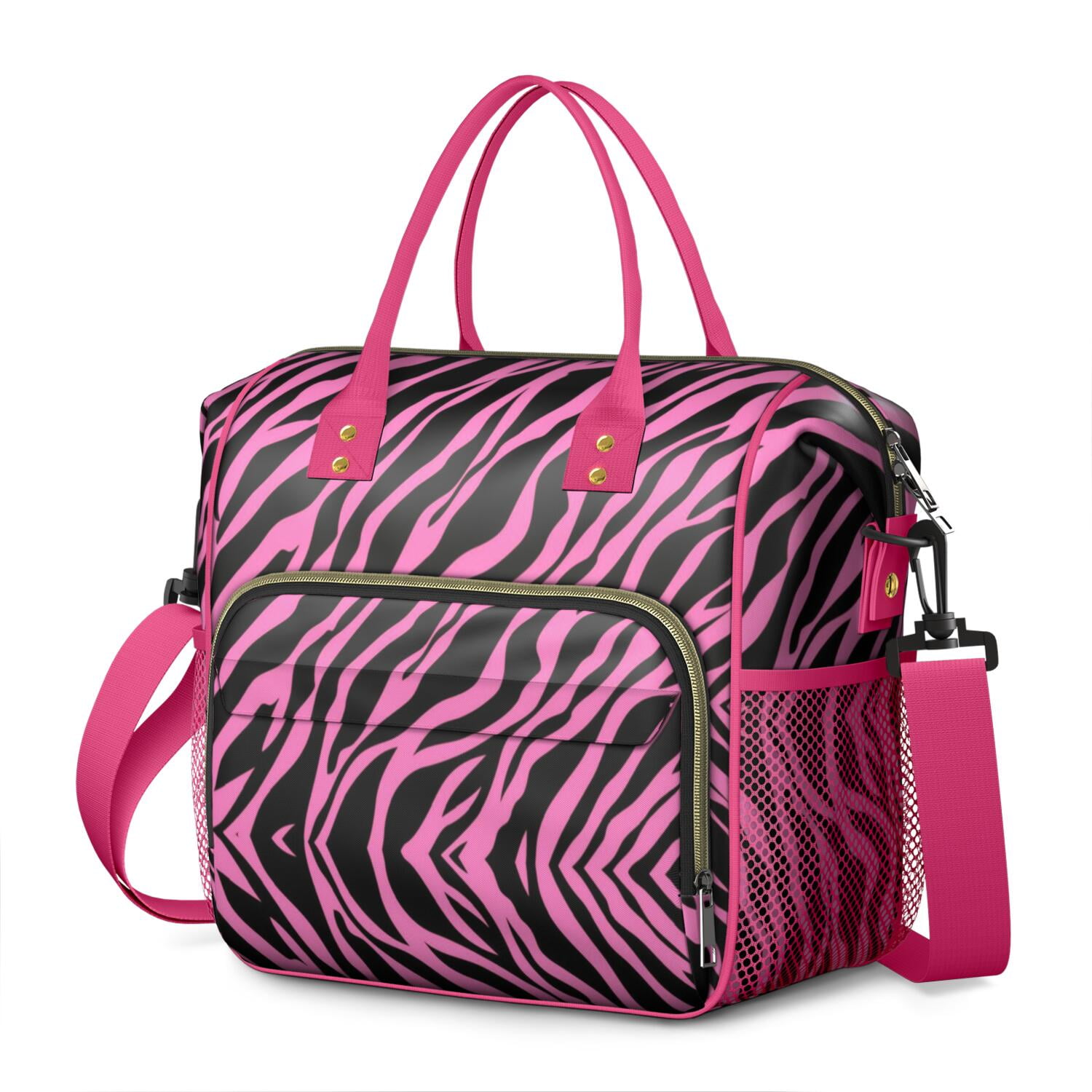 Zebra Stripes Aesthetic Lunch Box – Black & White Abstract Zebra Print ...