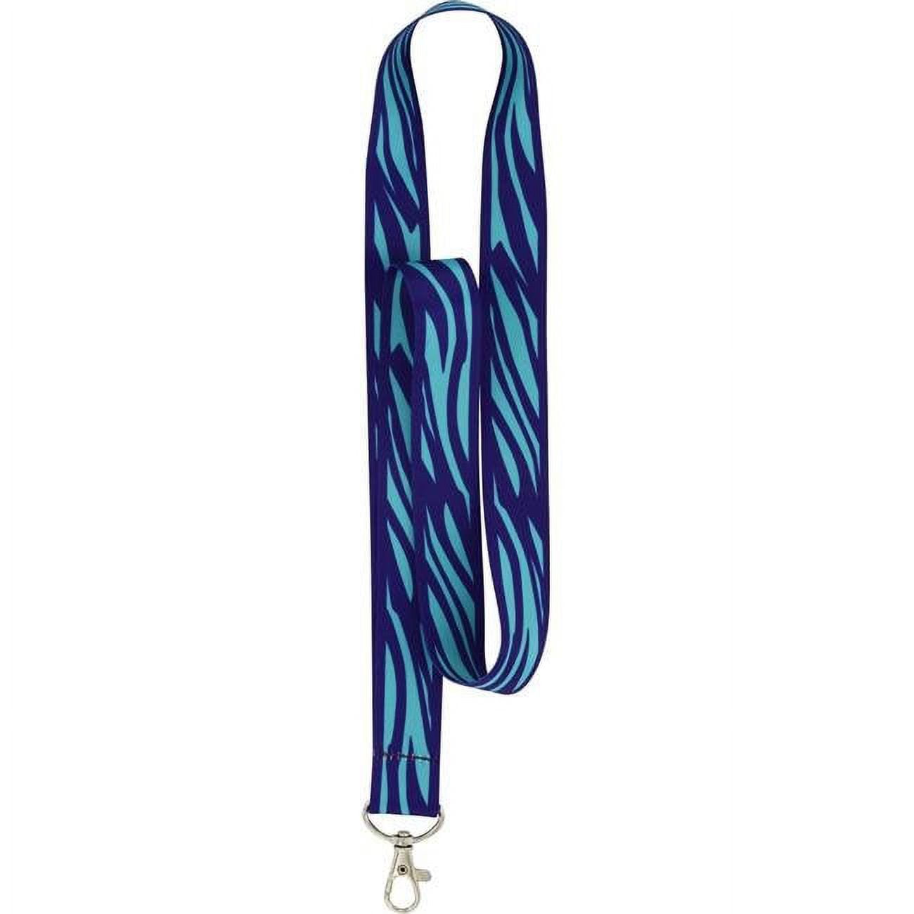 Zebra Teal Purple Lanyard - 6 Piece - Walmart.com