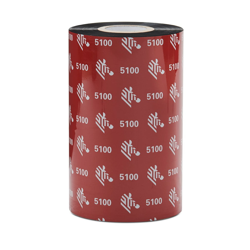 Zebra Thermal Transfer Resin Ribbon, 2.36" x 1476' with 1" Core, 6 ...