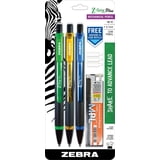 Zebra Z-Grip Plus Refillable Mechanical Pencil, 0.7mm, Bonus Lead and ...