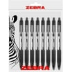 Zebra Classic Z-Grip Flight Ballpoint Pens - 1.2mm - Black and Violet ...