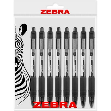 Zebra Classic Z-Grip Flight Ballpoint Pens - 1.2mm - Black and Violet ...