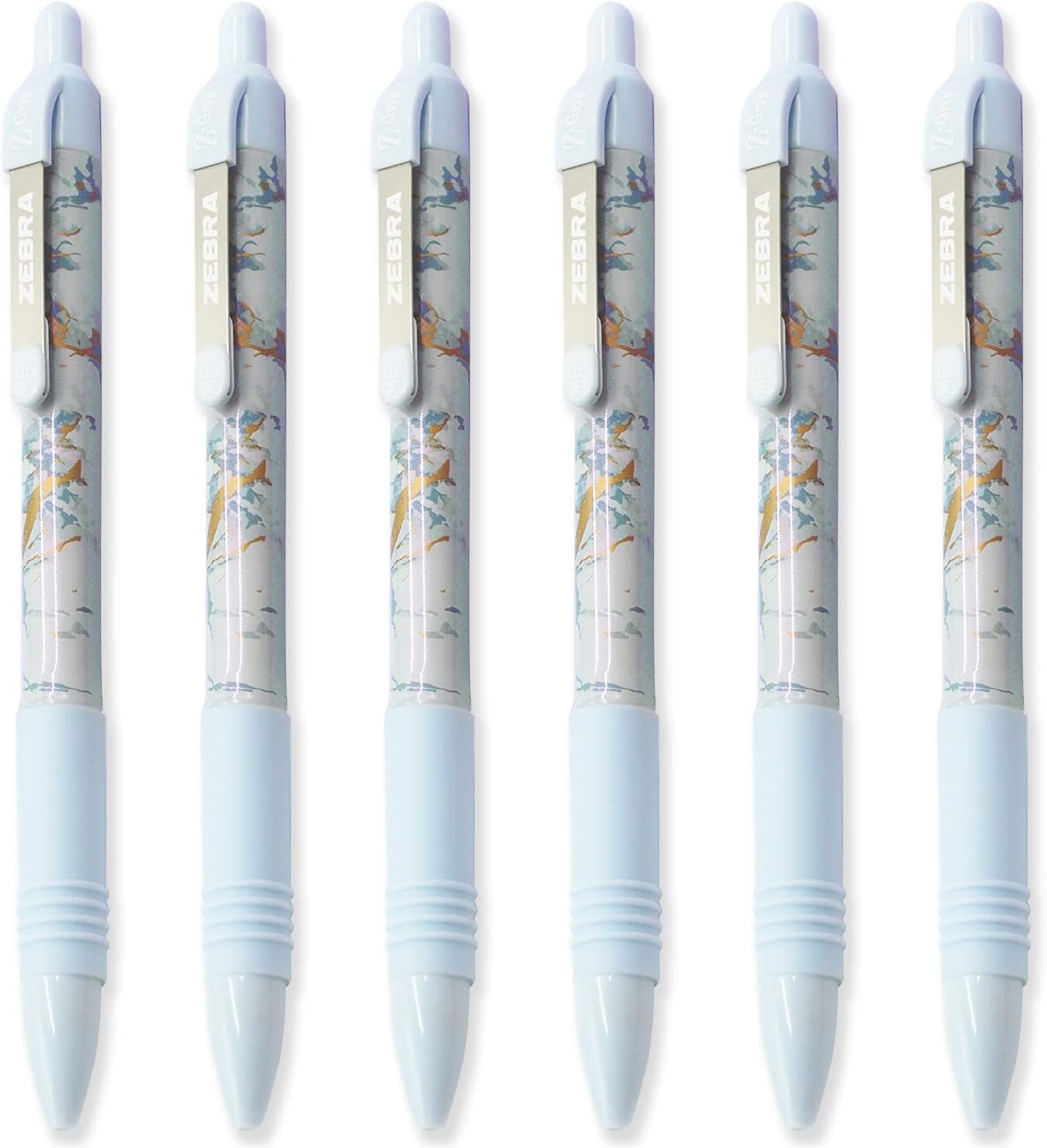 Zebra Z-Grip Smooth Retractable Ballpoint Pen - Pack of 6 - Black Ink ...