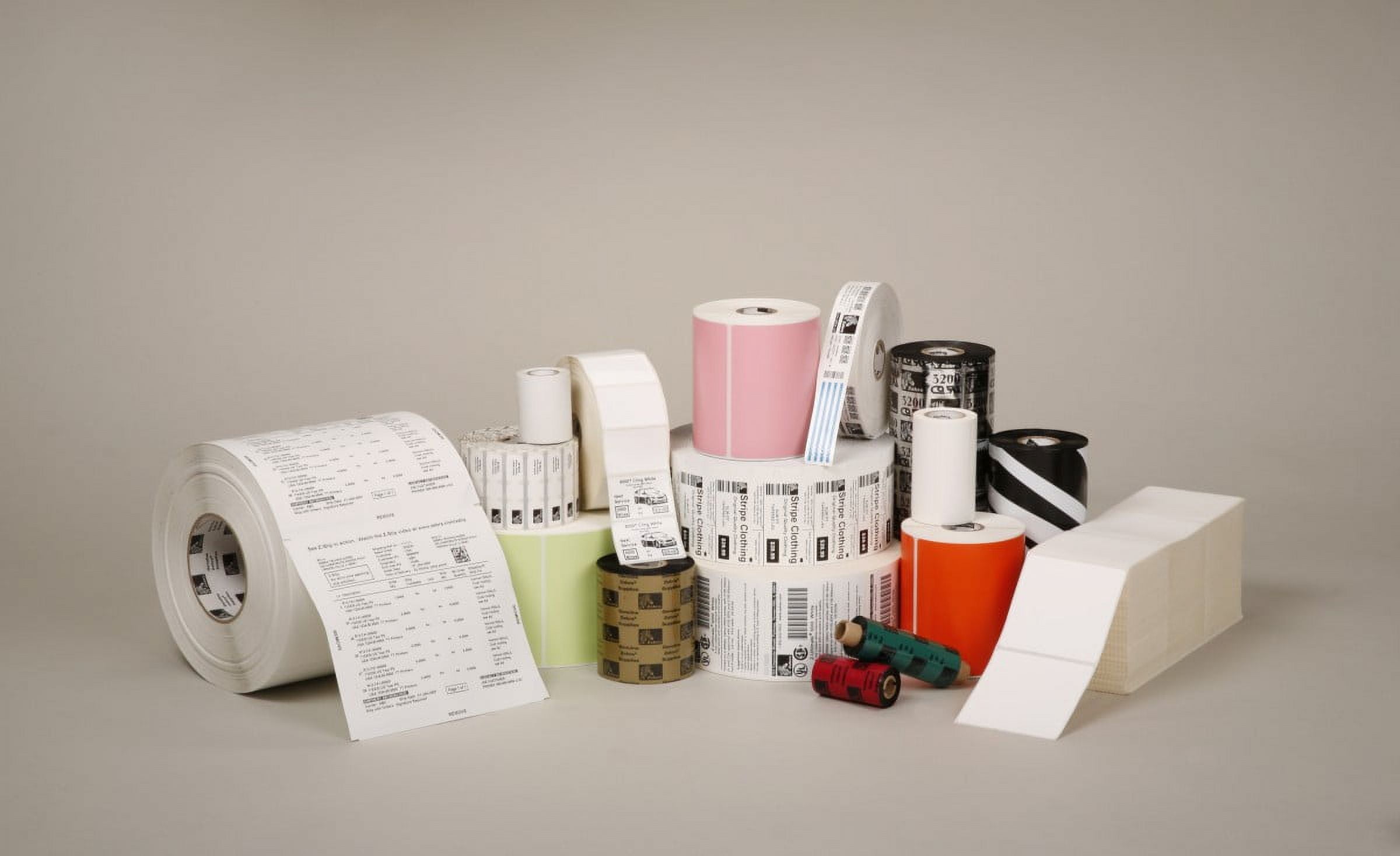 Zebra Z-Select 4000T Thermal Transfer Labels, 4" x 1.5" Label, 1" Core ...