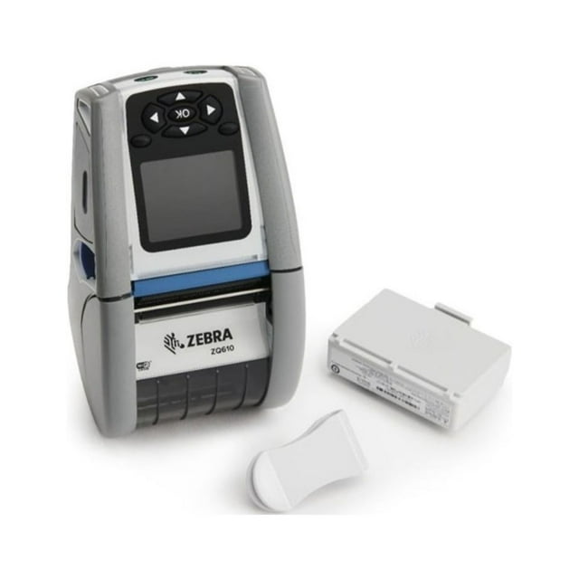 Zebra ZQ610-HC Direct Thermal Printer, Monochrome, Portable, Receipt ...