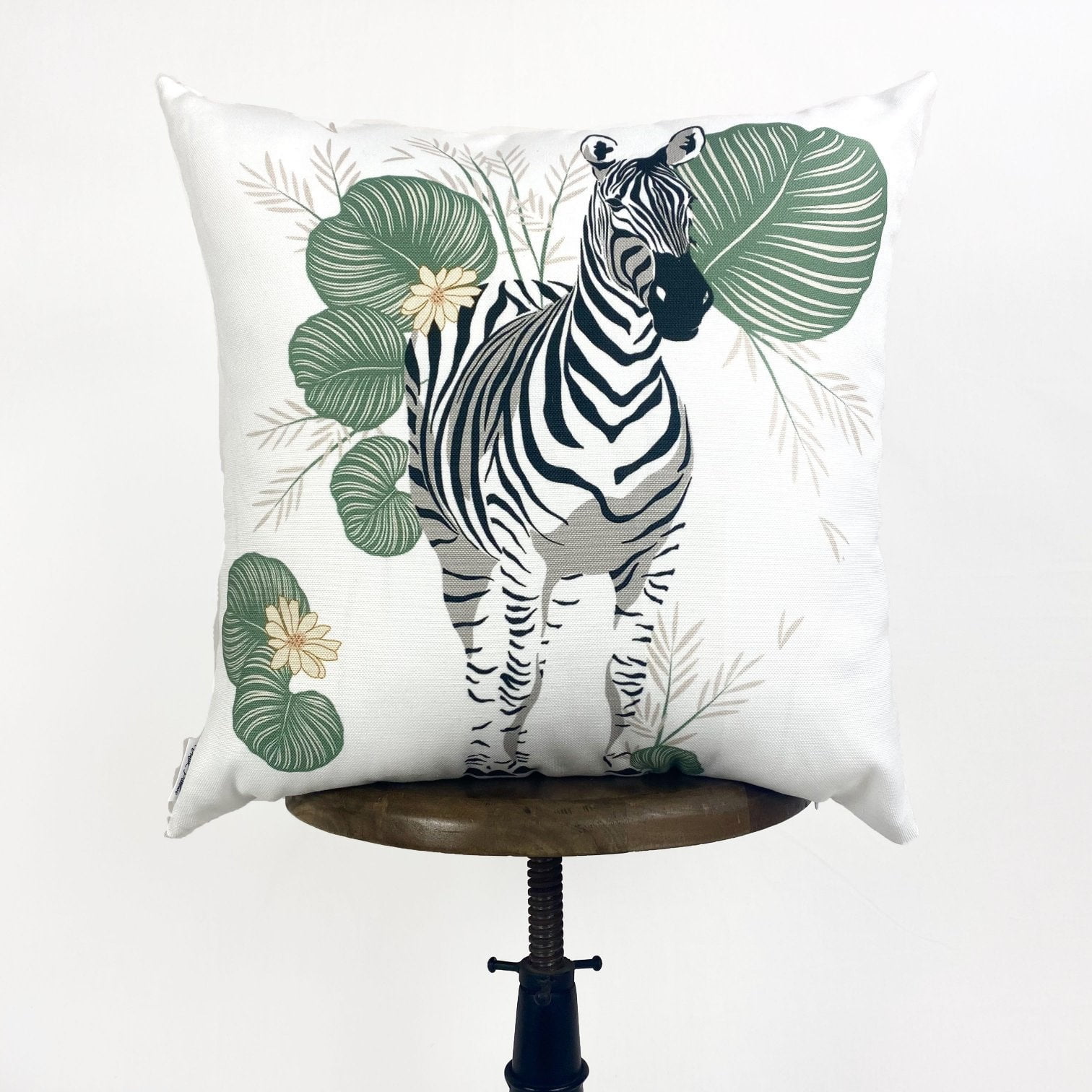 Zebra | Zebra Decor | Zebra Print | Leaves | Decorative Pillows | Mom ...
