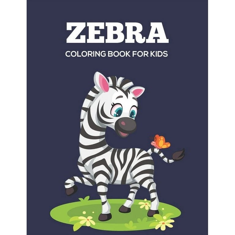 zebra coloring book