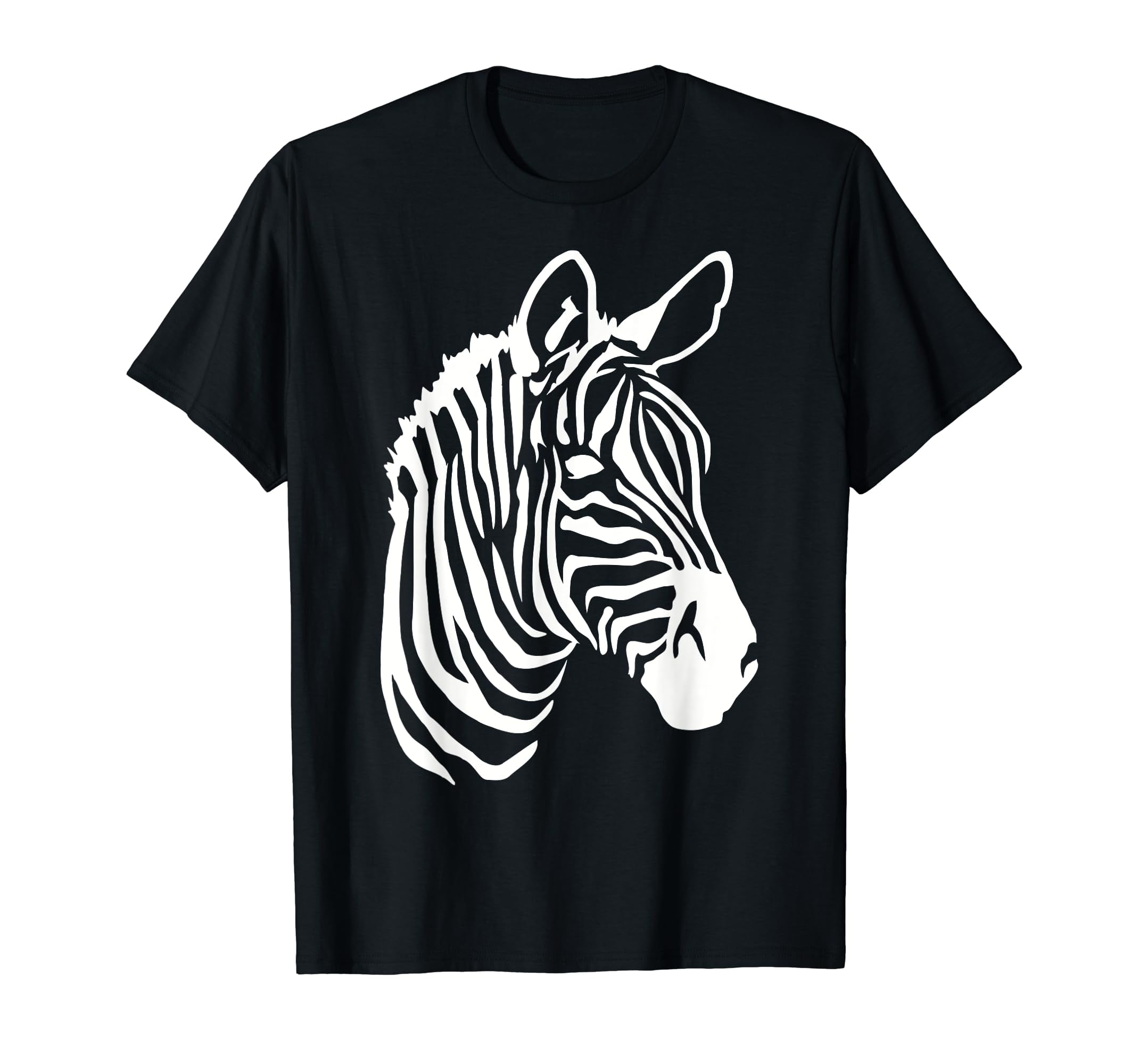 Zebra head T-Shirt - Walmart.com