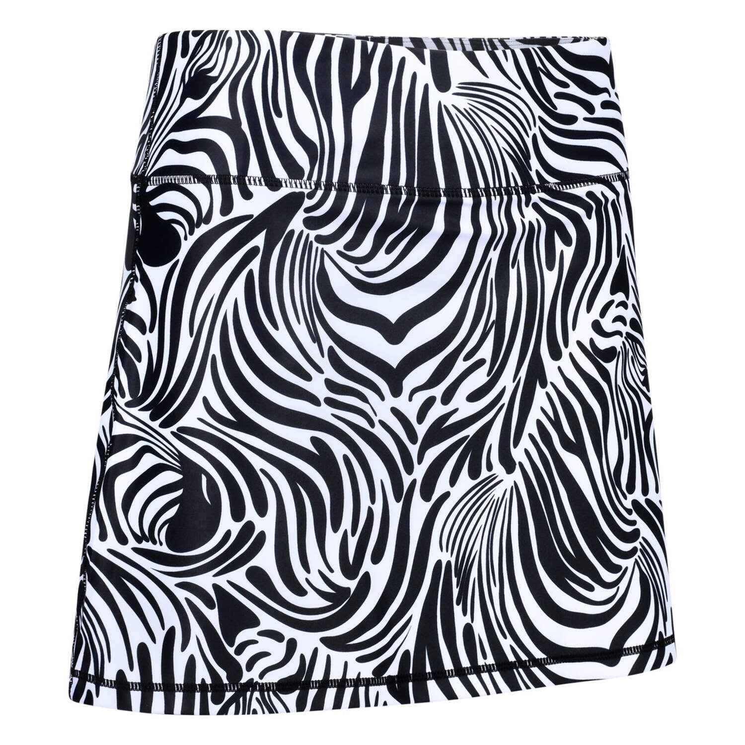 Zebra in the Print Ladies Active SKORT by ReadyGOLF - Walmart.com