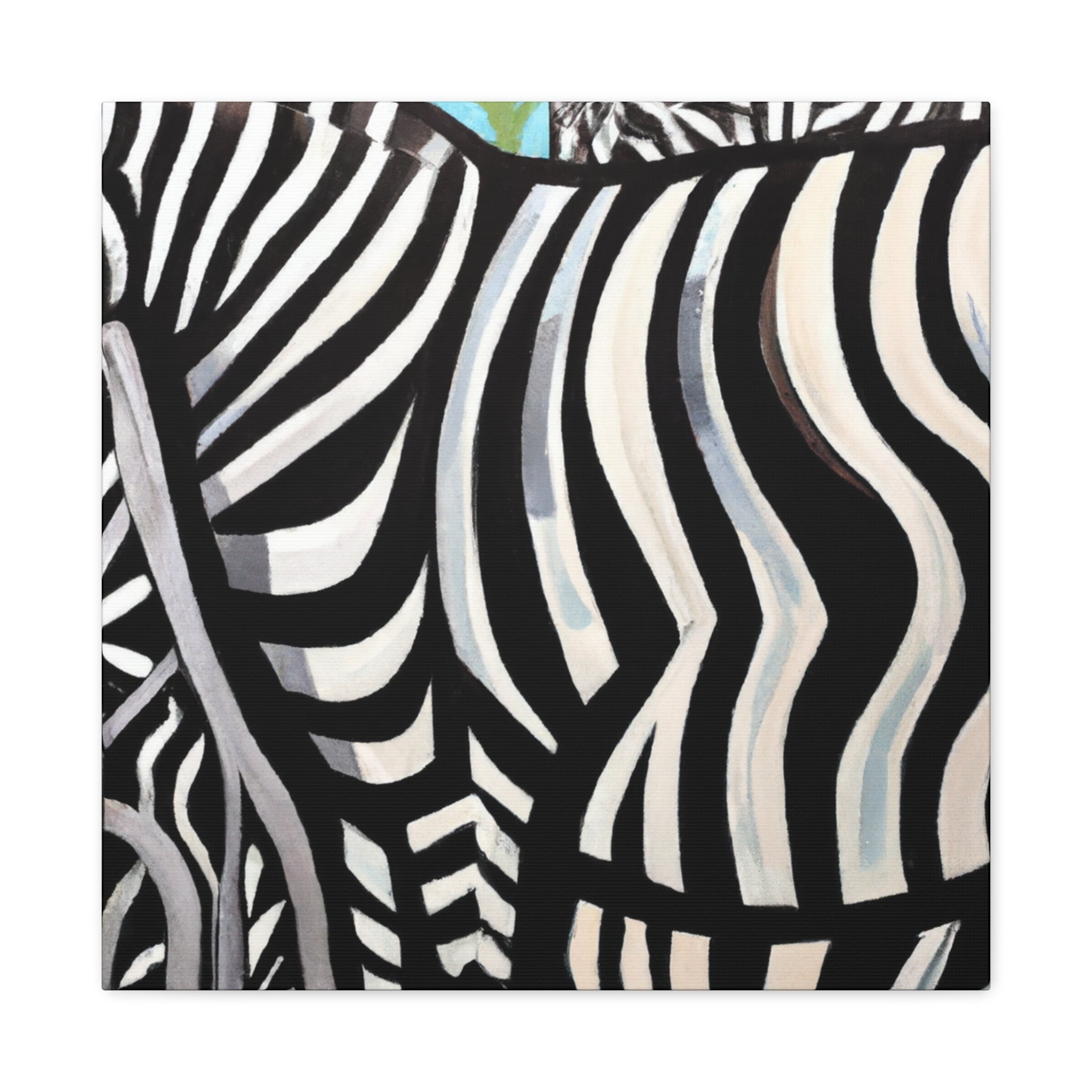 "Zebras Zooming Deco" - Canvas - Walmart.com