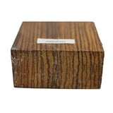 Zebrawood Exotic Hardwood Bowl Turning Wood Blank - 4" x 4" x 3" (1 ...