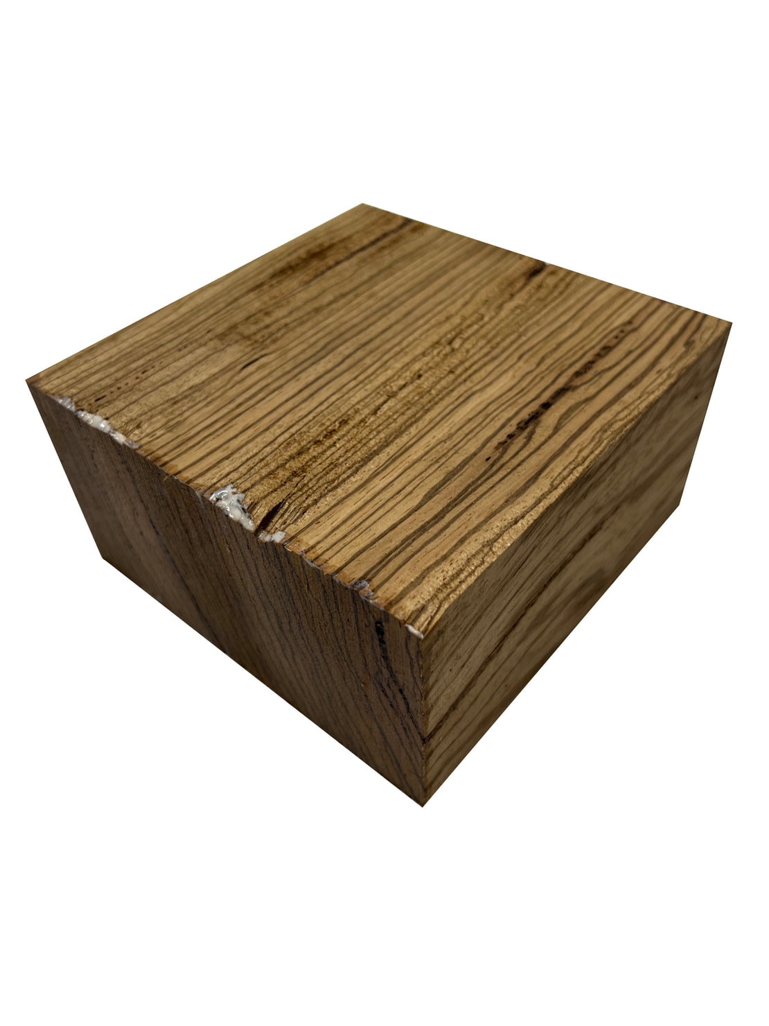 Zebrawood Exotic Hardwood Bowl Turning Wood Blank - 8" x 8" x 3" (1 ...