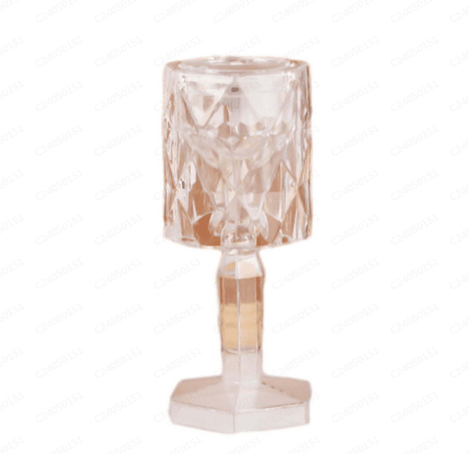 Zeceouar Items for Home Crystal Lamp Crystal Cordless Desk Lamp With ...