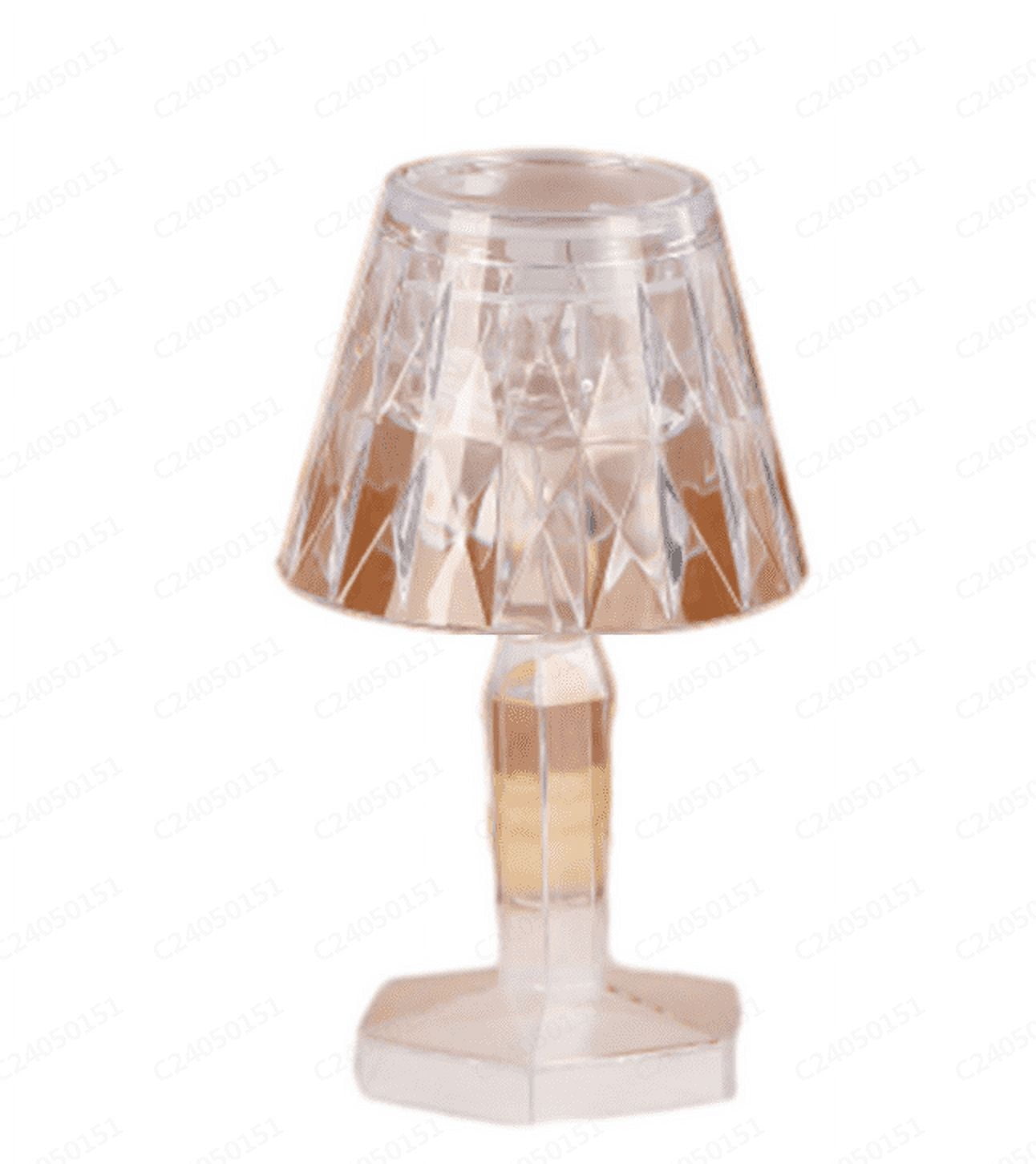 Zeceouar Items for Home Crystal Lamp Crystal Cordless Desk Lamp With ...