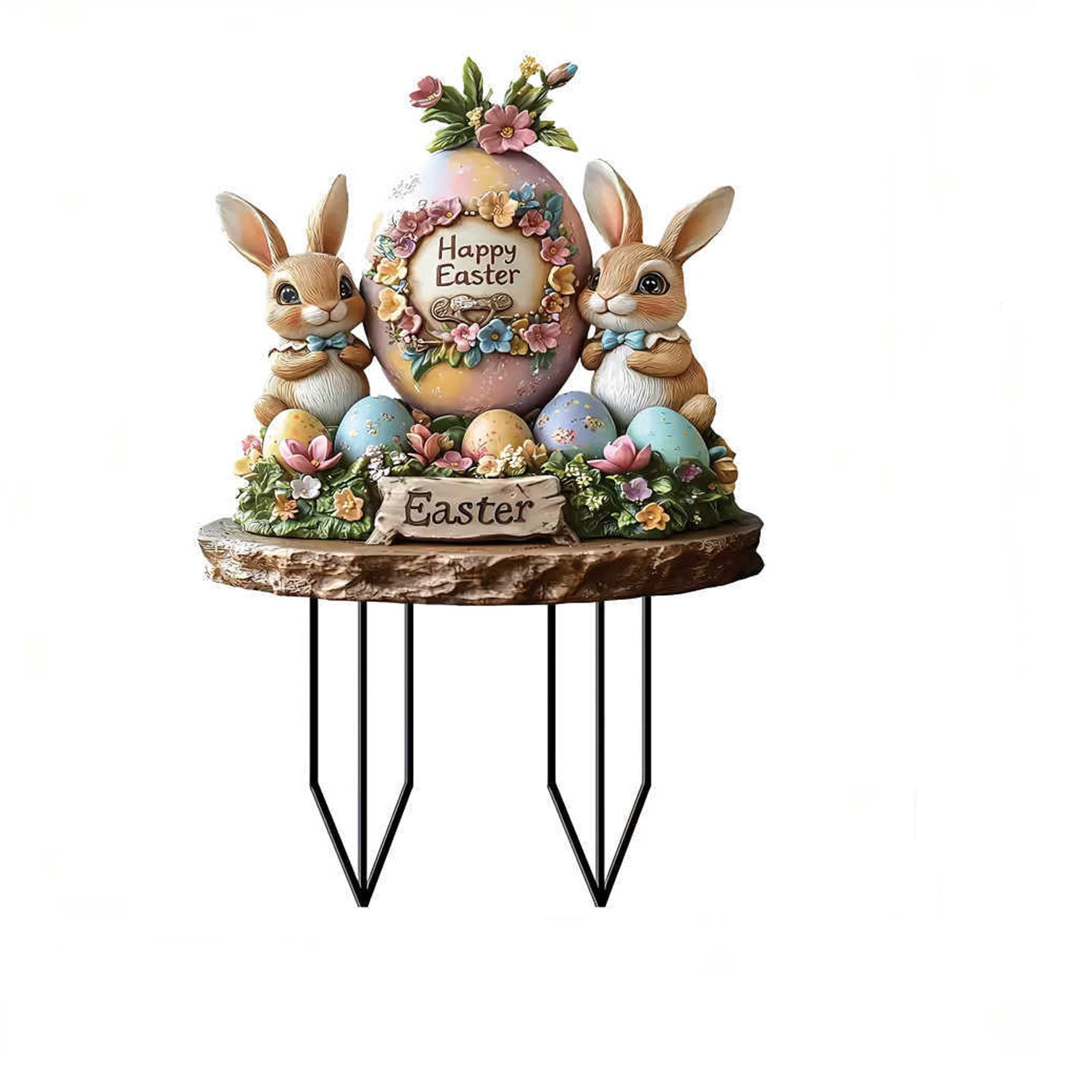Kyusrd Easter Decorations Savings Clearance!Easter Colored Eggs And ...