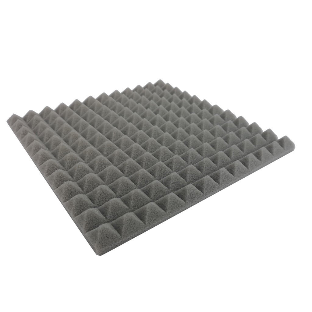 Zeceouar Grey Soundproof Foam 12" x 12" Acoustic Damper - Walmart.com