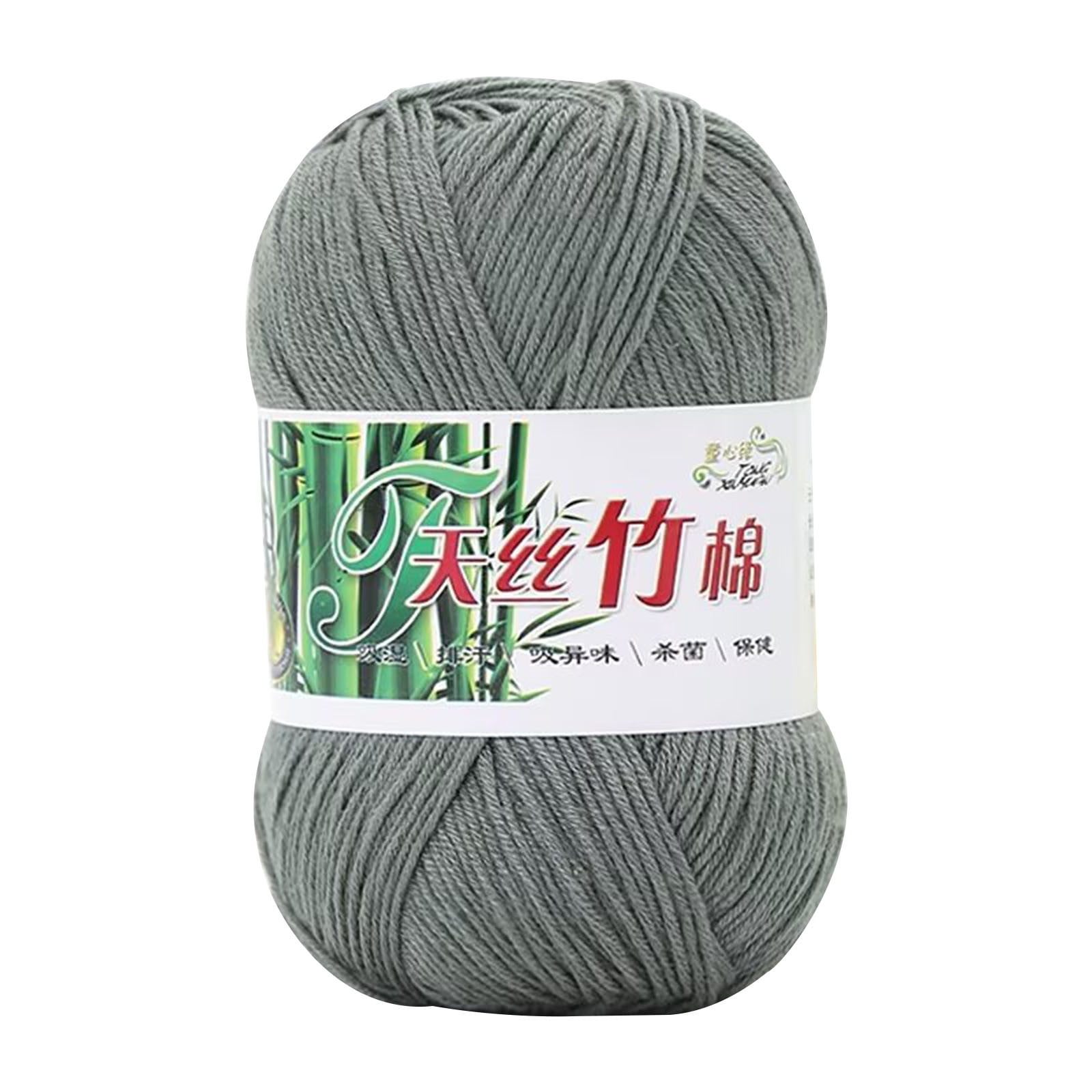 Zeceouar Colorful Hand Knitting 50g Knitting Crochet Milk Soft Baby ...