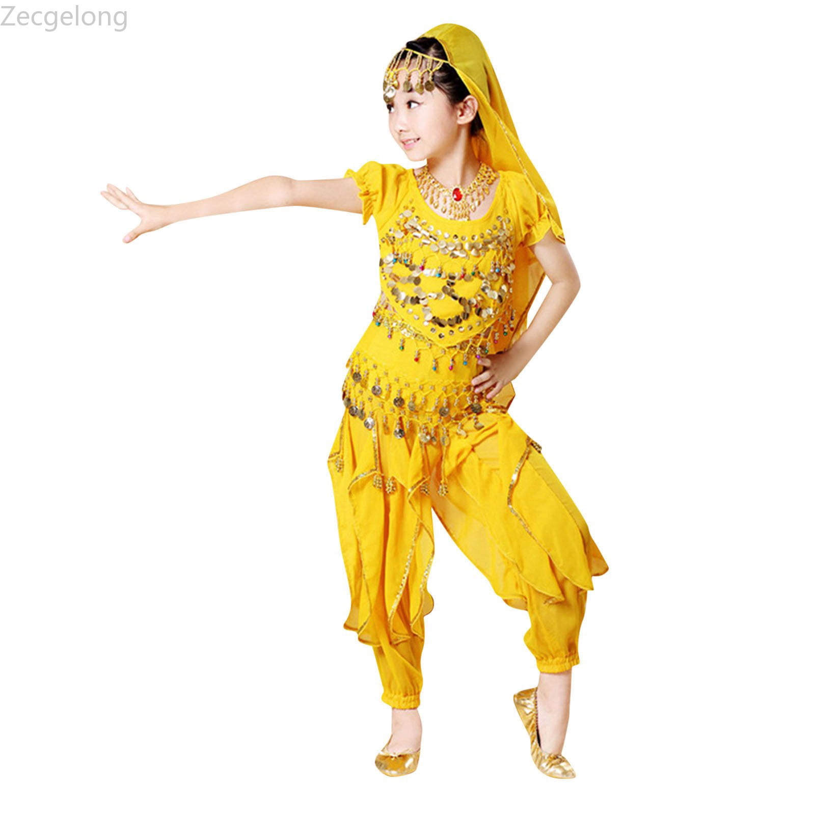 Zecgelong Children Belly Dance Girl Performance Sets Toddler Girls Sets ...