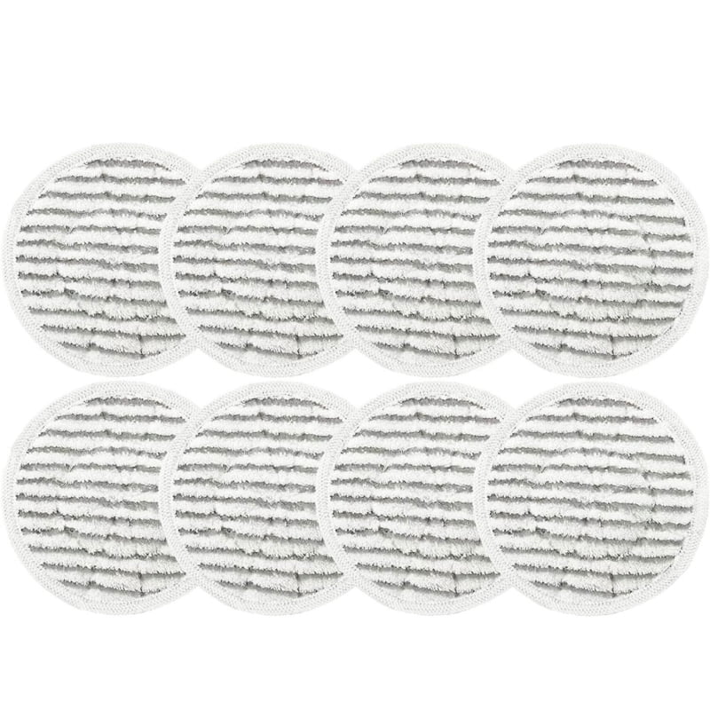 Zecic 8Pcs Washable Replacement Steam Mop Pads Cleaning Pads for S7000 ...