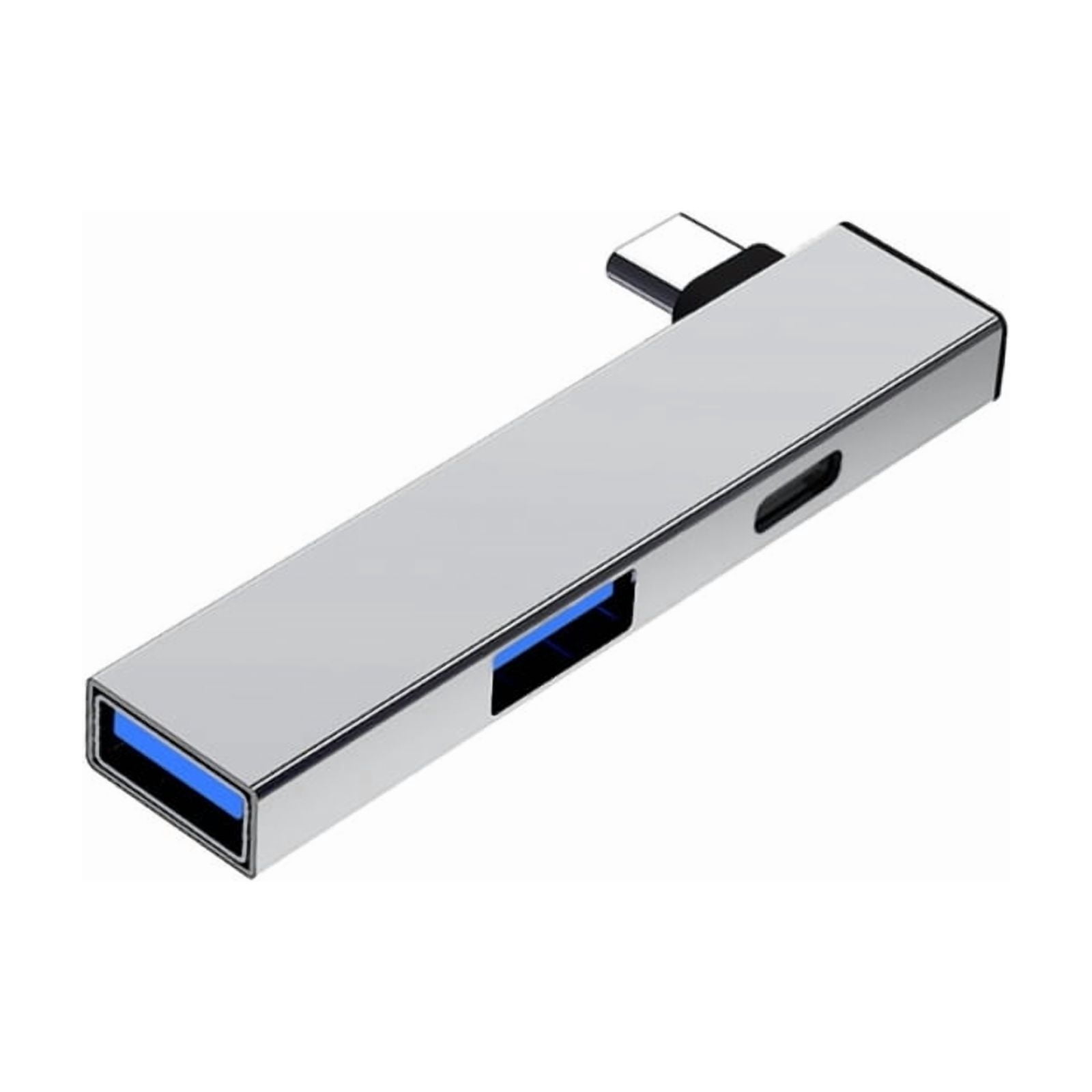 Zecic Aluminum USB C Hub with USB3.0+USB2.0 Port For Highly Speed ...