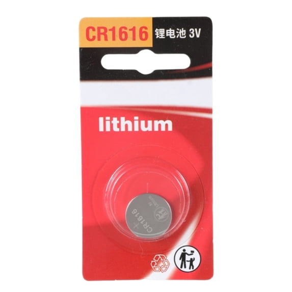Zecic CR1616 Batteries 3V Capacity Safety Battery Coin Button Cell ...