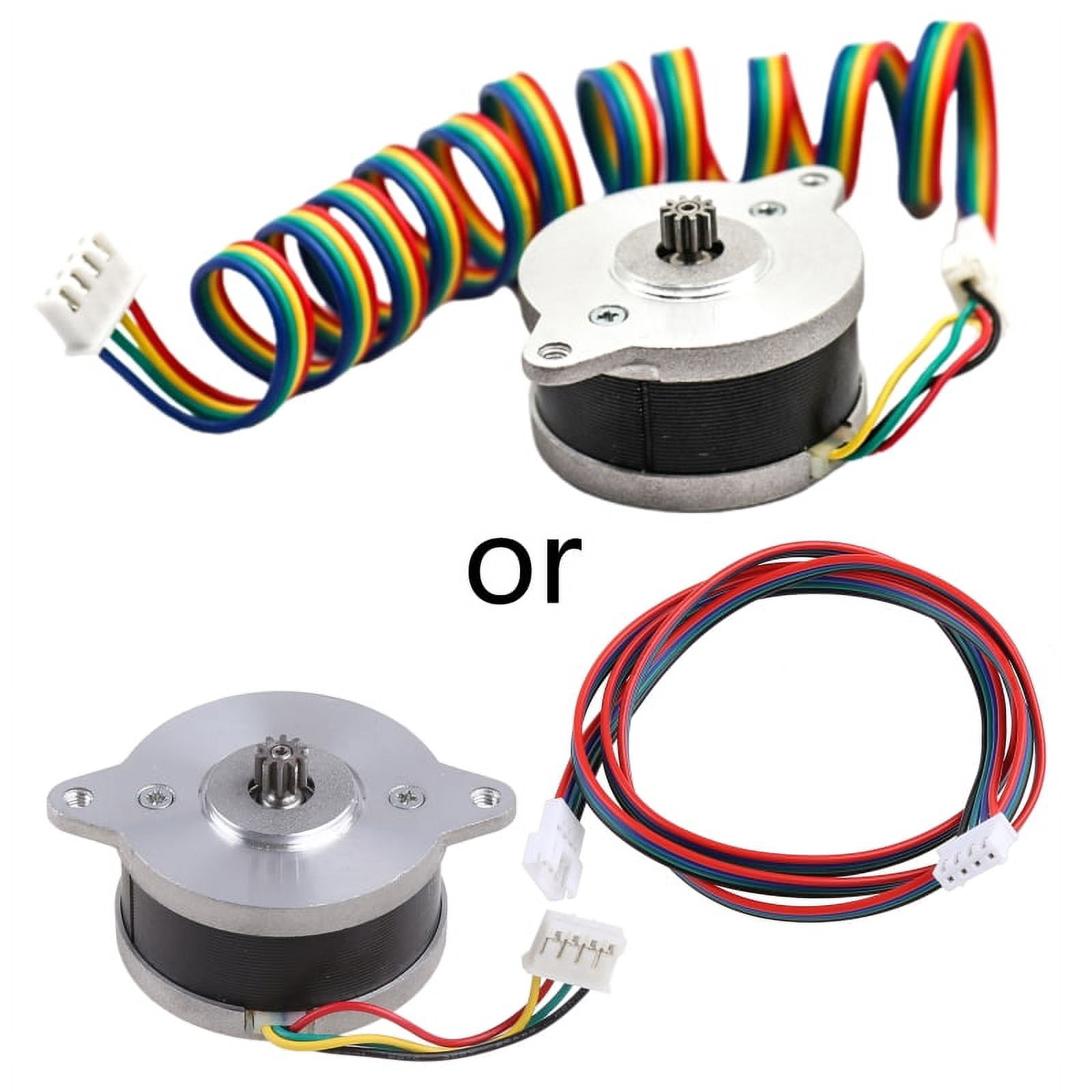 Zecic Dual Drive Extruder Stepping Motor NEMA14 36mm Round Pancake ...