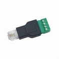 Zecic Ethernet RJ11 4C to Screw Terminal Adapter 4 Pin Splitter Shield ...